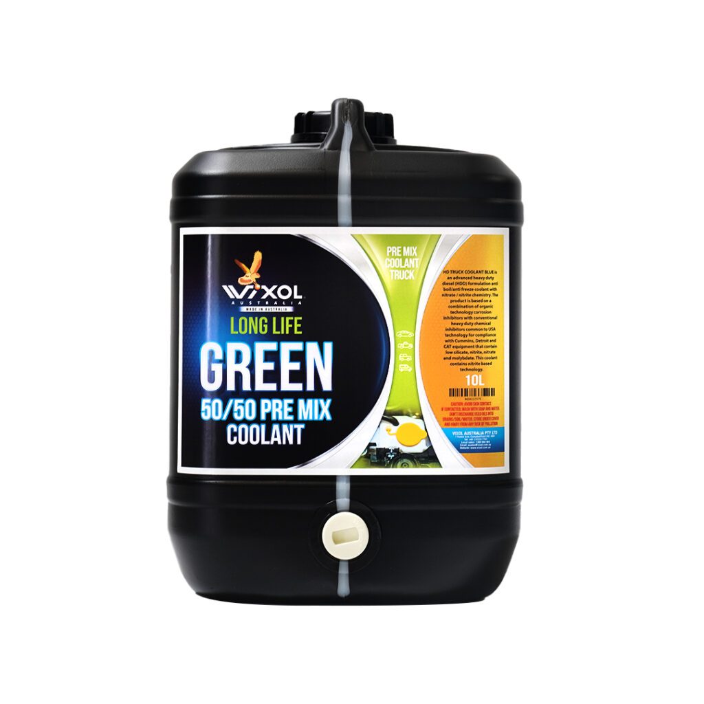 VIXOL HD TRUCK COOLANT GREEN(50/50 premix) -10L - Prodepot