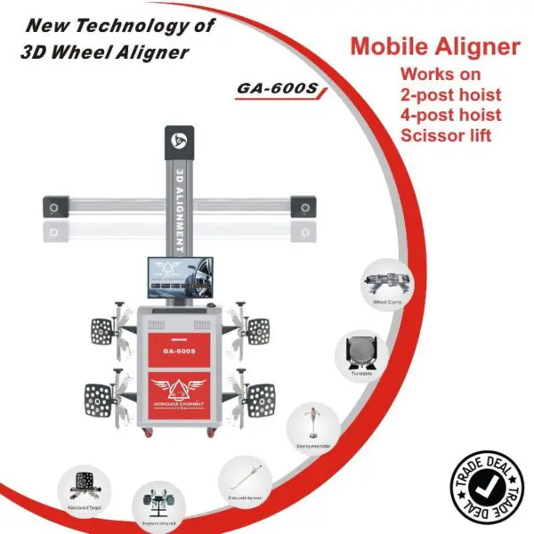 Mobile 3D Wheel Aligner – GA-600S – Prodepot