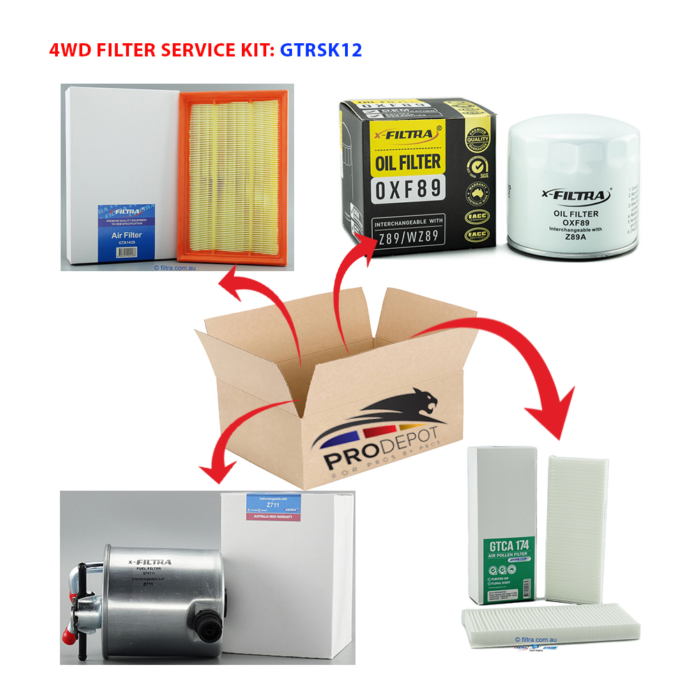 4WD SERVICE KITS - GTRSK12 - Prodepot