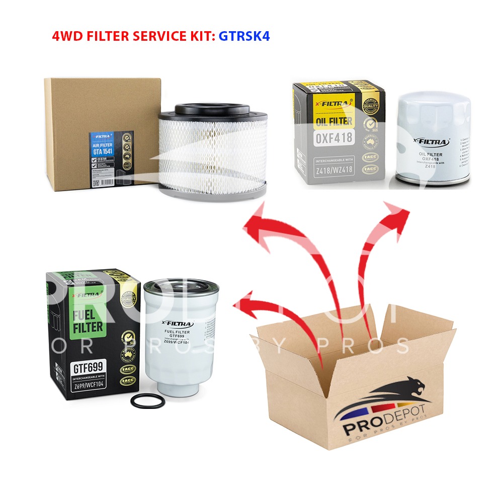 FORD Ranger (PJ & PK) 2.5L & 3.0L 4WD SERVICE KITS - GTRSK4 - Prodepot